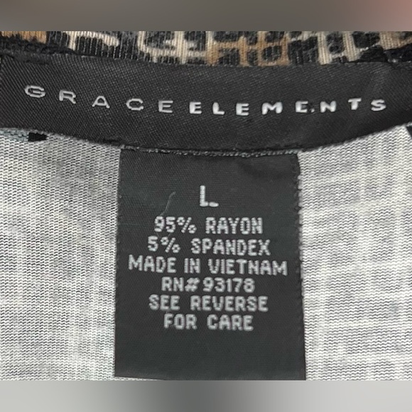 Grace Elements | Tops | Grace Elements Shark Bite Tunic | Poshmark